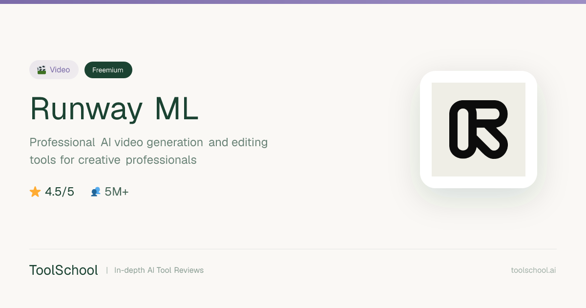 Runway ML Review 2025: Pricing, Gen-3, and AI Video Features | ToolSchool